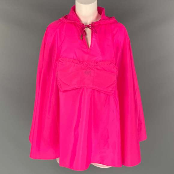 kate spade | Jackets & Coats | Kate Spade One Pink Polyamide Solid ...
